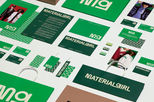 MATERIAL GIRL 品牌重塑 | Work | United Design Lab